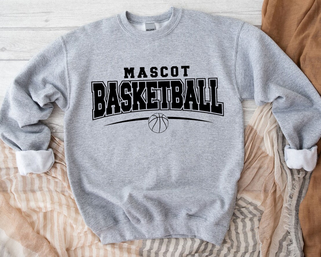 Basketball Mascot Svg, Team Name Svg, Custom Basketball Svg, Digital ...