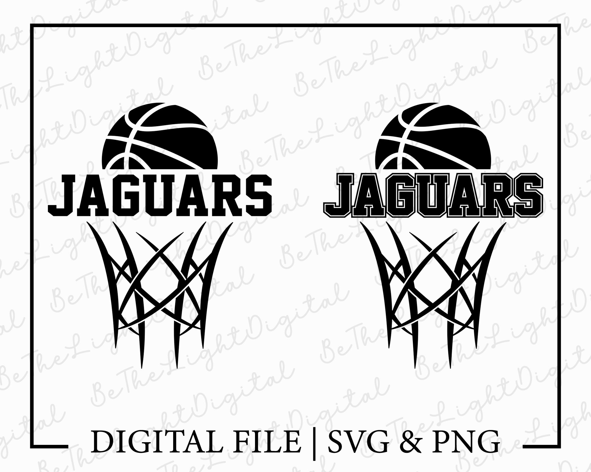Jaguars Basketball Svg, Hoop Svg, Team Spirit Svg, Sports Svg, Digital ...
