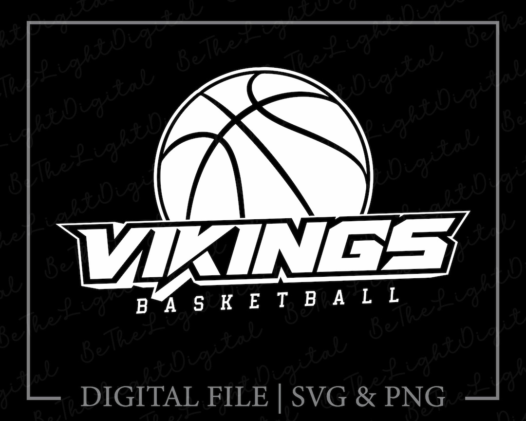 Vikings Basketball Svg Basketball Svg Basketball Decal Svg - Etsy
