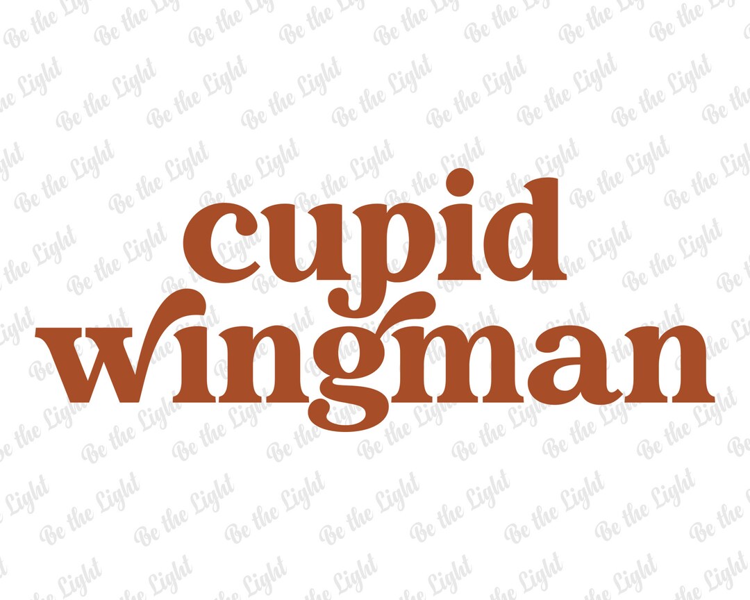 Cupid's Wingman Svg, Hello Valentine Svg, Retro Svg, Valentine's Day ...