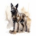 Watercolor Dutch Shepherd Clipart, 12 High Quality Jpgs, Dog Clipart ...