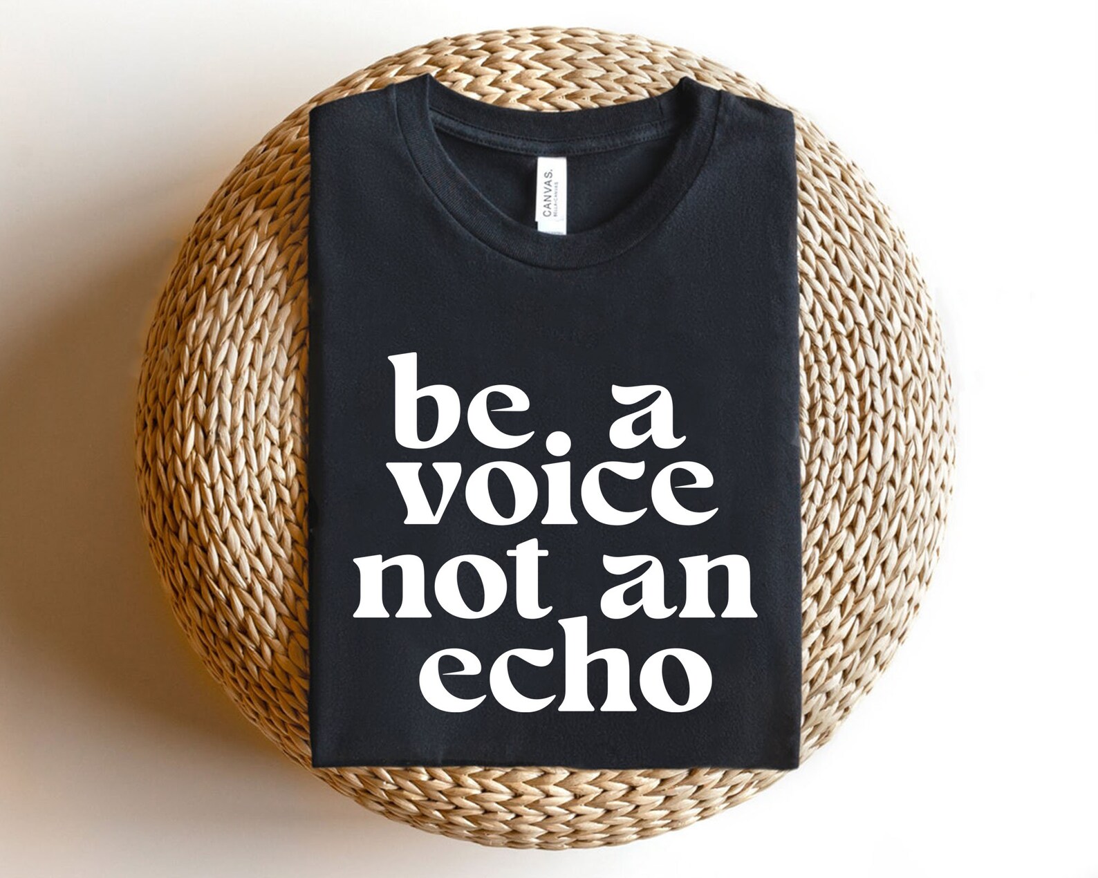 Be a Voice Not a Echo Svg, Digital Prints, Positive Quote Svg, Life ...