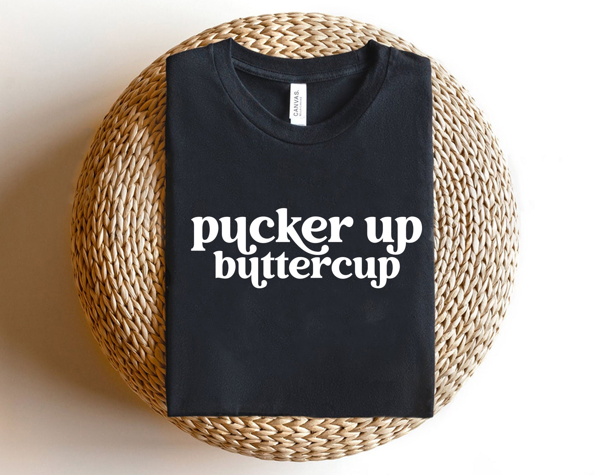 Pucker up Buttercup Svg, Hello Valentine Svg, Retro Svg, Valentine's ...