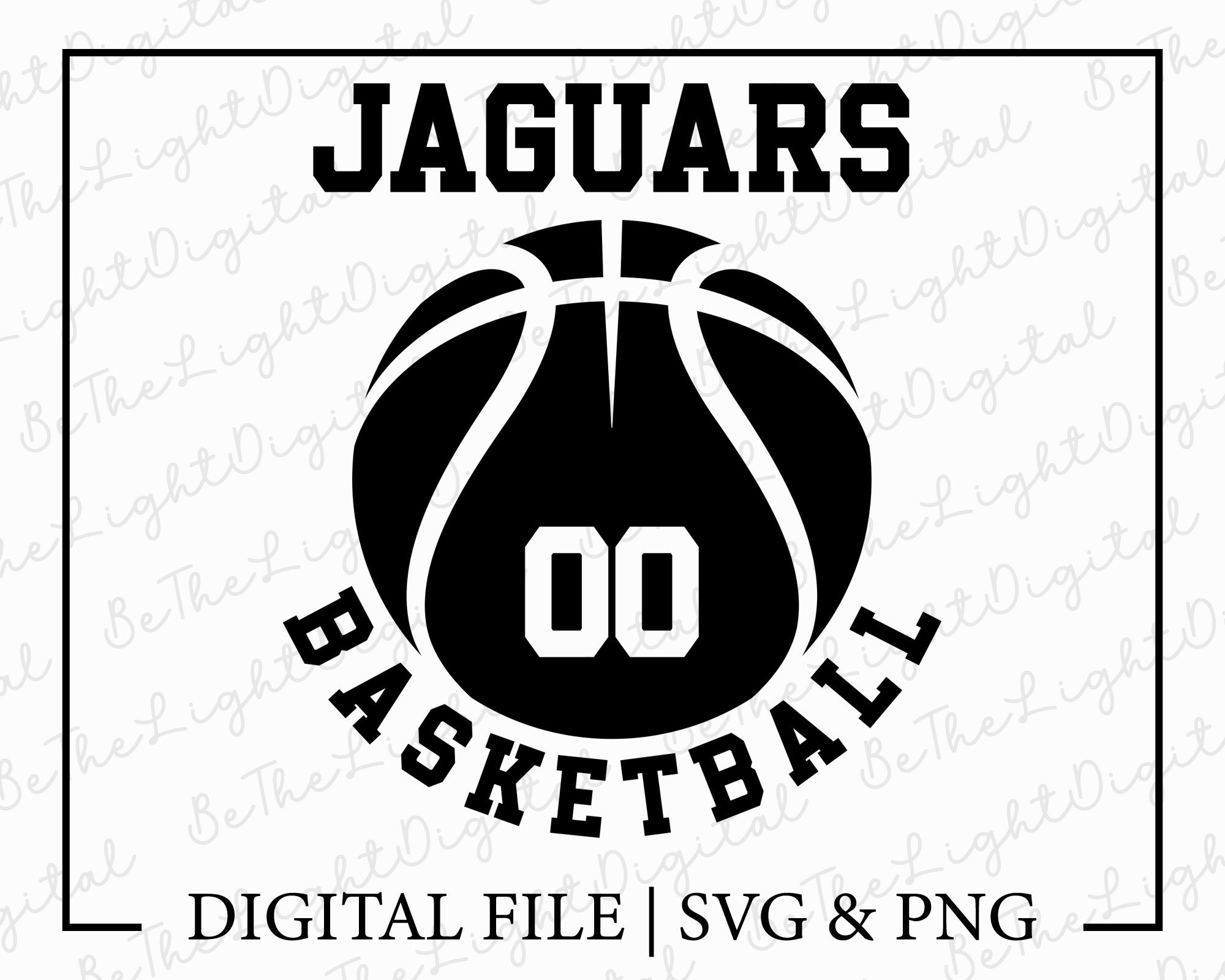 Jaguars Basketball Svg, Basketball Decal Svg, Digital Download, Mascot ...