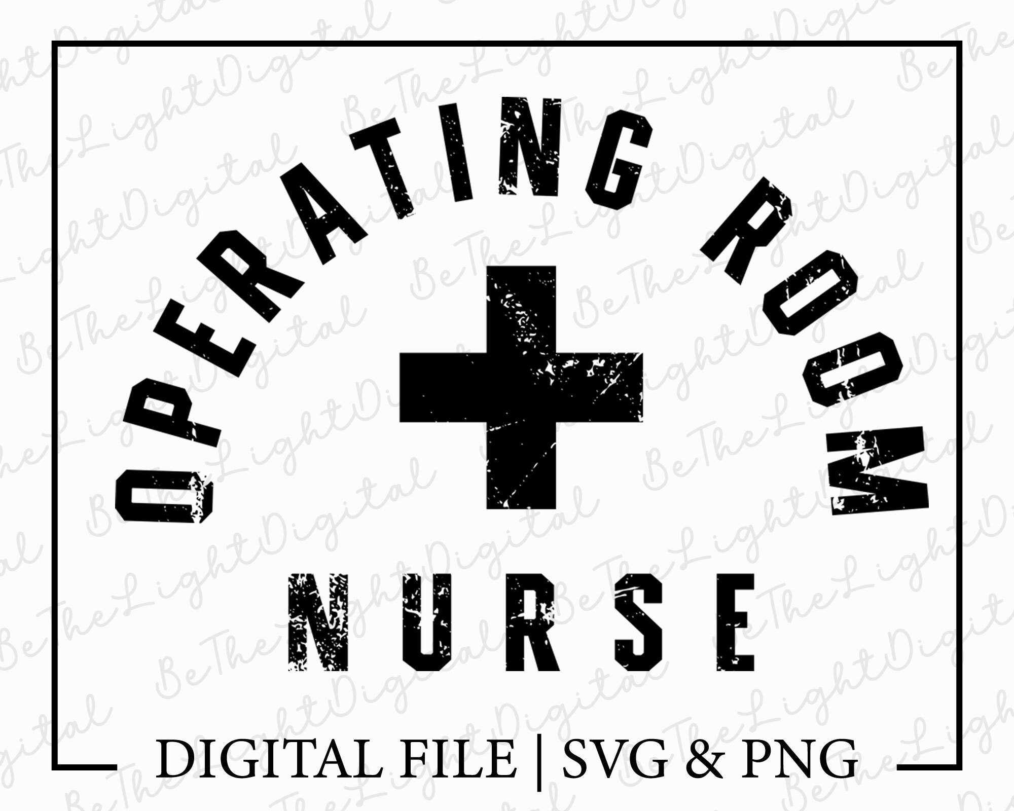 Operating Room Nurse Svg, OR Nurse Svg, Nurse Svg, Digital Downloads ...