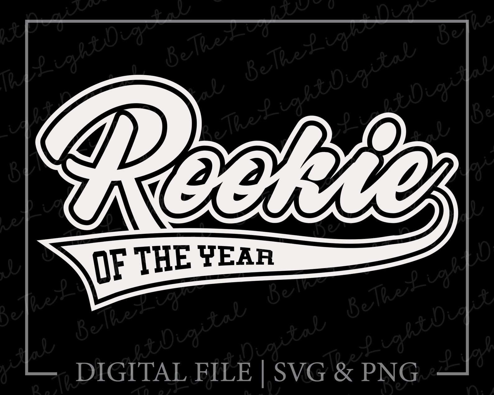 Rookie of the Year Svg, Basketball Svg, Digital Download, Football Svg ...