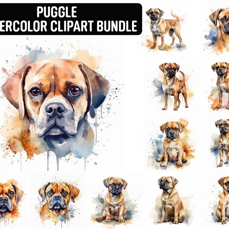 Puggle - Etsy