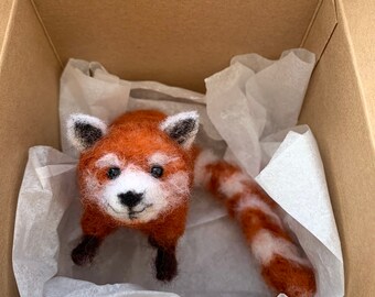 Felted Red Panda - Etsy