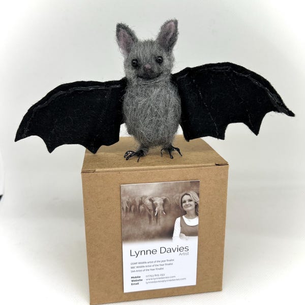 Needle Felt Bat - Etsy