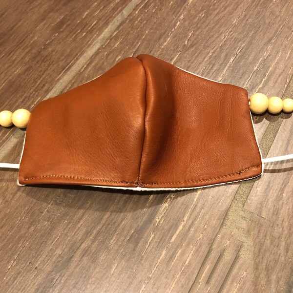Leather Face Mask - Etsy