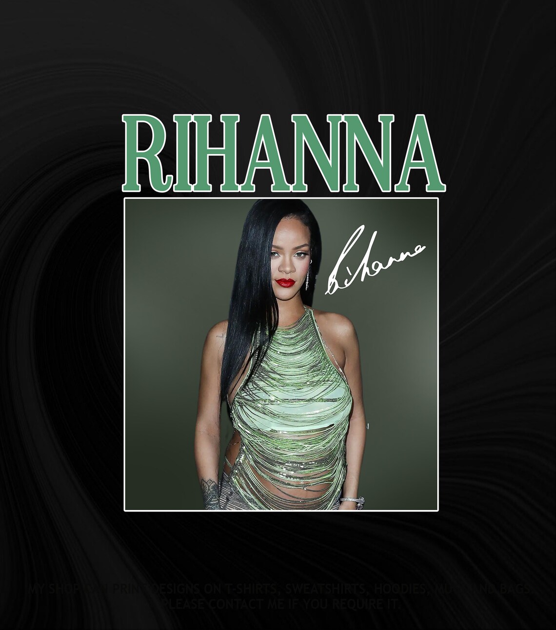 Rihanna PNG, Rihanna Png Digital Download File Sublimation, Svg File ...