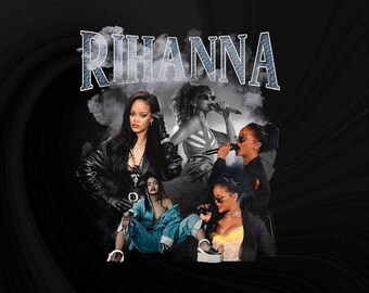 Rihanna PNG, Rihanna Png Digital Download File Sublimation, Svg File ...