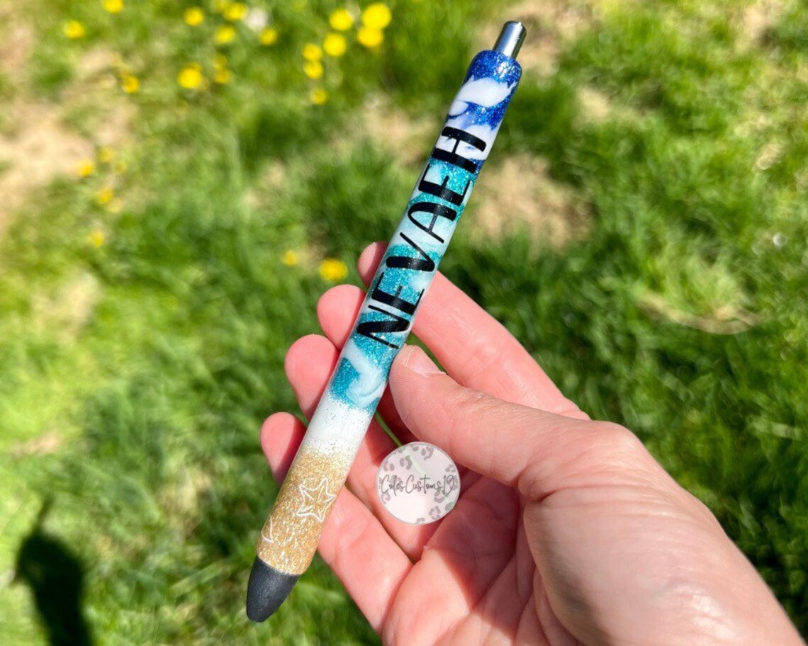 Beach Glitter Pen Glitter Pen Planner Accessories Ink Joy - Etsy