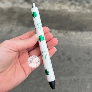 St. Patrick’s S Day Glitter Pen, Shamrock Glitter Pen, Planner ...