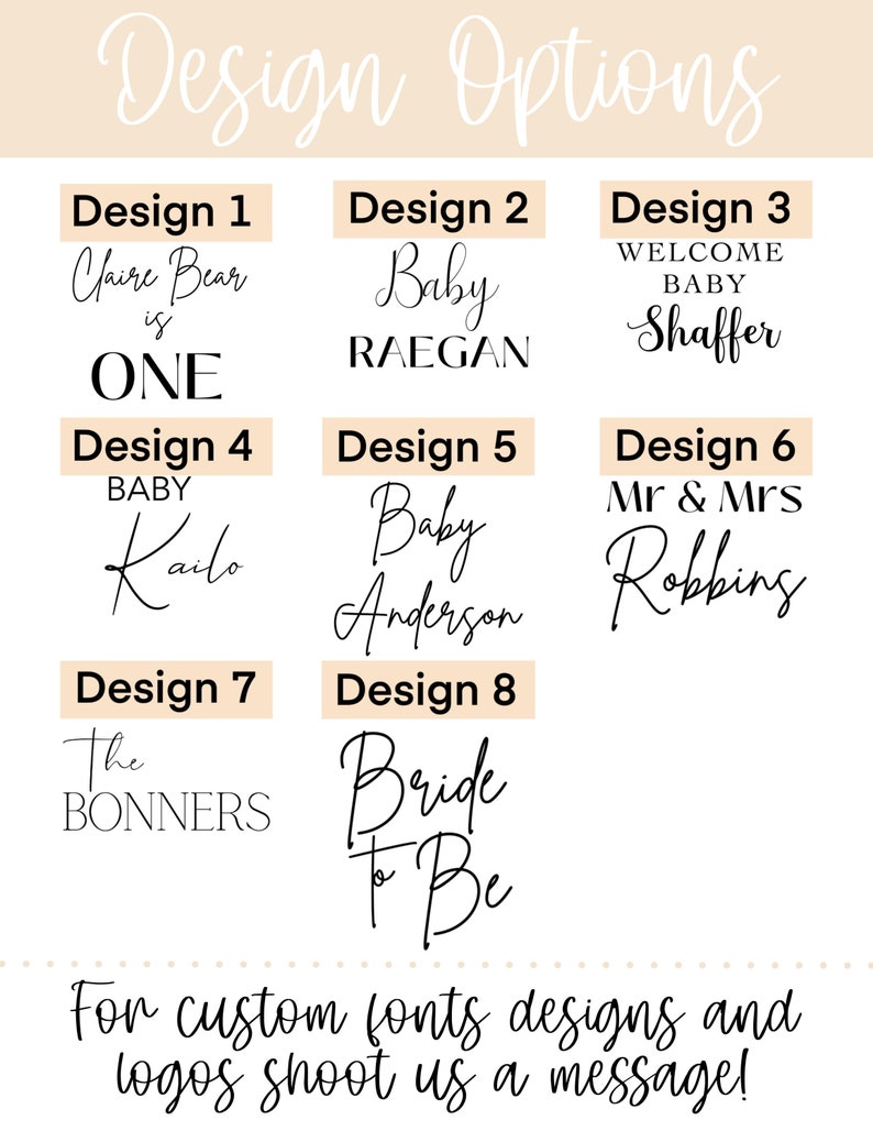 Backdrop Sign Wedding Name Sign Baby Shower Sign Baby Name - Etsy