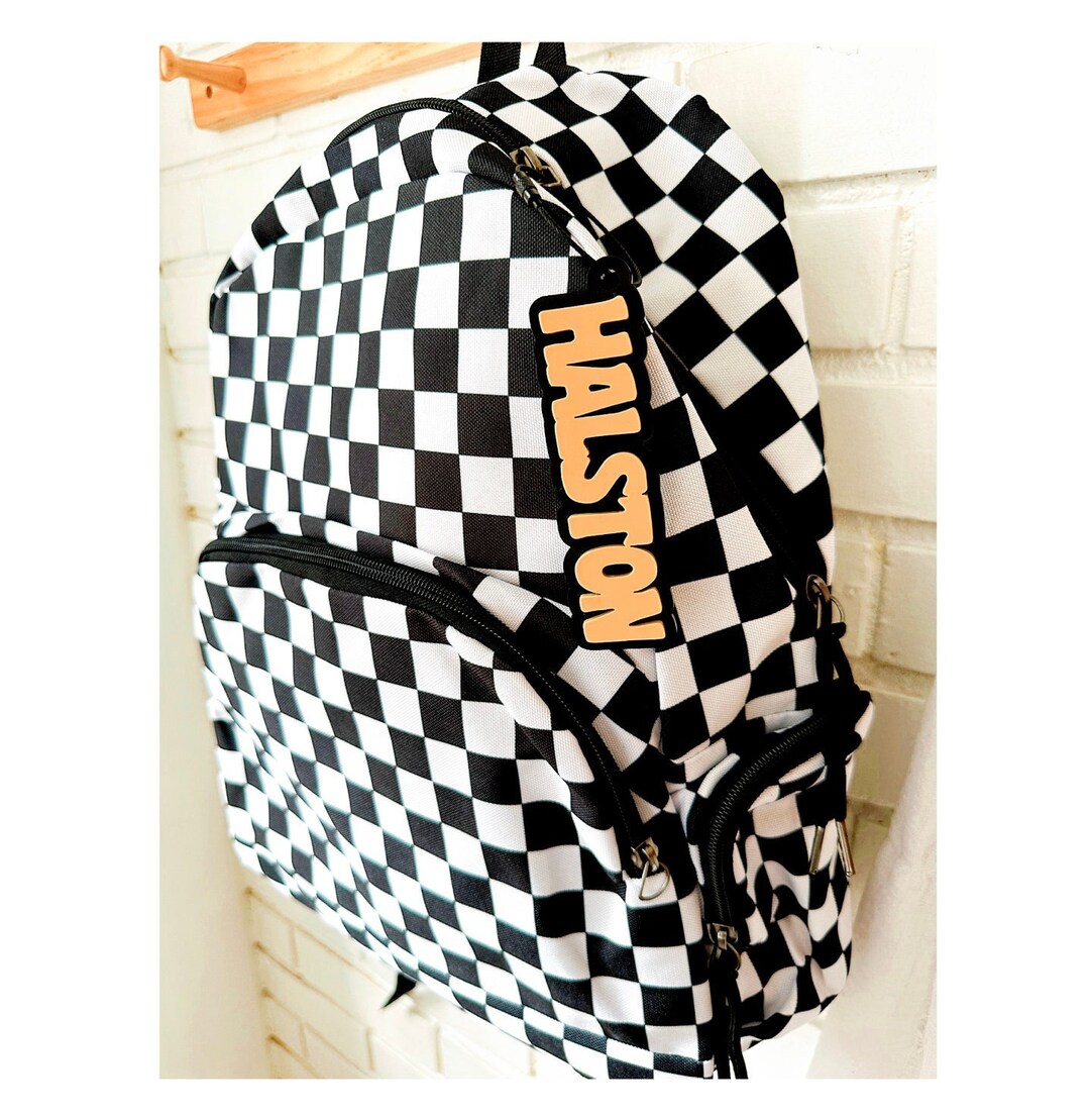 Backpack Tag, Bookbag Tag, Personalized Backpack, Personalized Bookbag ...