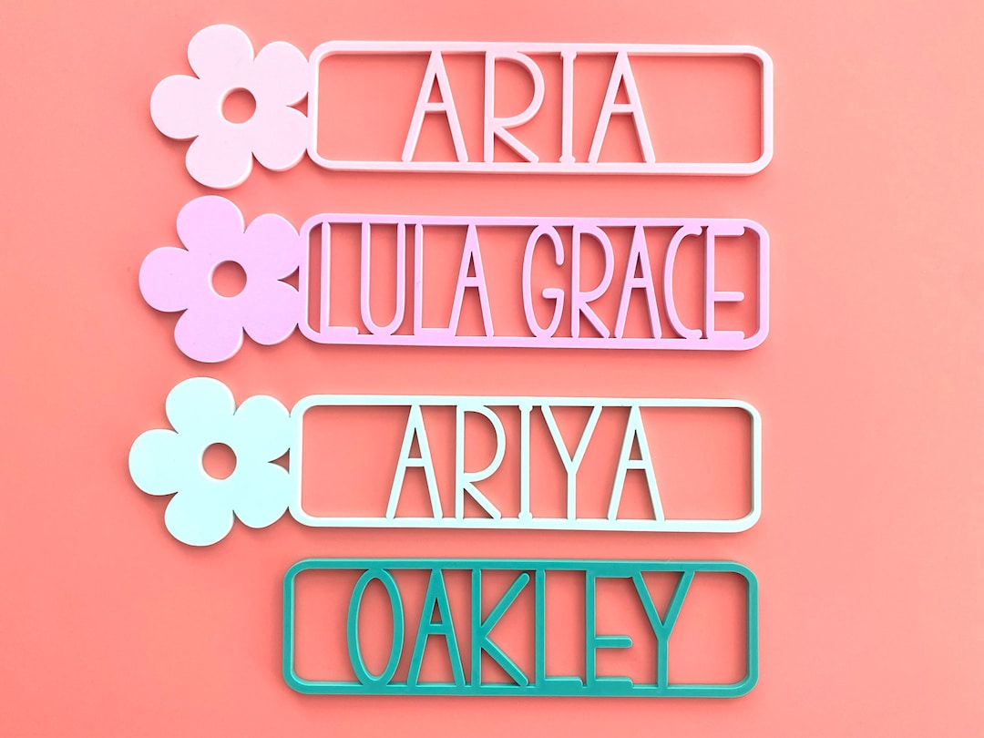 Personalized Bookmark, Bookmark for Kids, Kids Bookmark, Acrylic Name ...