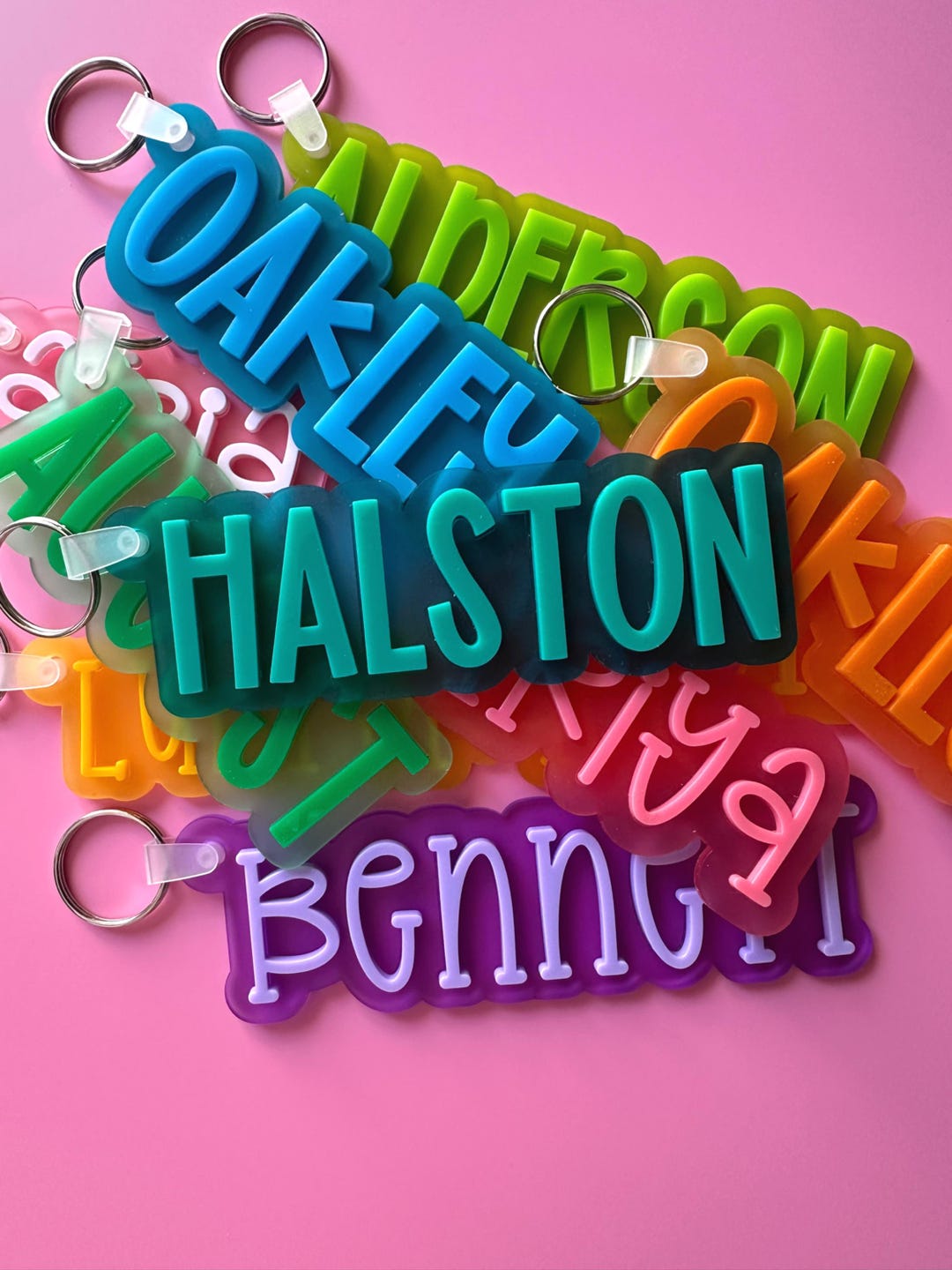 Name Tag, Backpack Tag, Backpack Name Tag, Bookbag Tag, Name Keychain ...