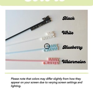 Drink Stirrers, Personalized Custom Drink Stirrers, Wedding Cocktail ...