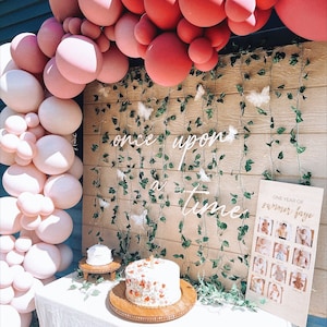 Once Upon a Time Sign, Kids Bedroom Decor, Nursery Wall Decor, Boho ...