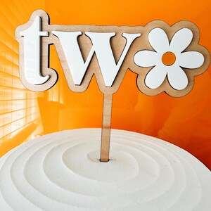 Two Groovy Cupcake Toppers, Retro Party, Groovy Birthday, Groovy ...