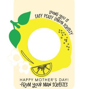 Lemon Mothers Day Photo Magnet, Mothers Day Gift, Photo Frame, Gift for ...