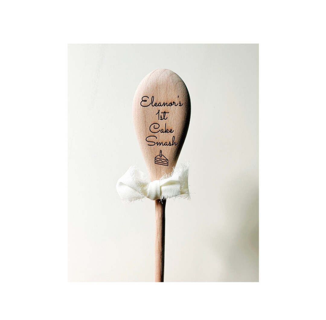 First Birthday Cake Smash Spoons, Cake Smash Photo Prop, Smash Cake ...