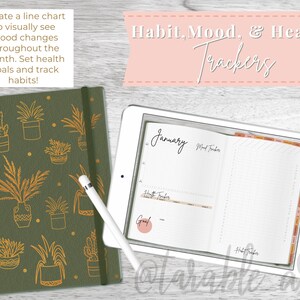 2021 Dated Digital Planner, Goodnotes Notability Noteshelf, Clickable ...