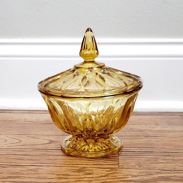 Amber Candy Dish - Etsy