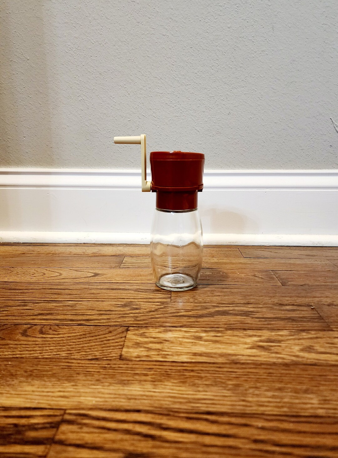 Gemco Orangish Brown Glass Nut Grinder - Etsy