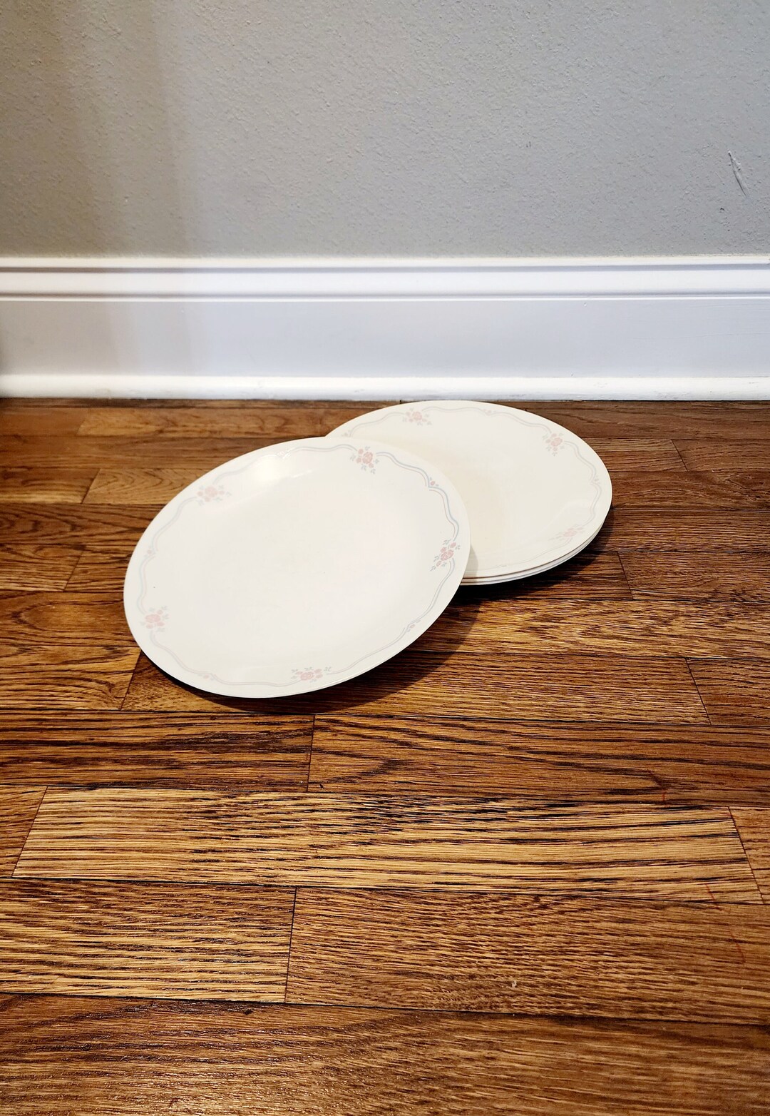 Corelle English Breakfast Set of 4 Dinner Plates (utensil Marks) - Etsy