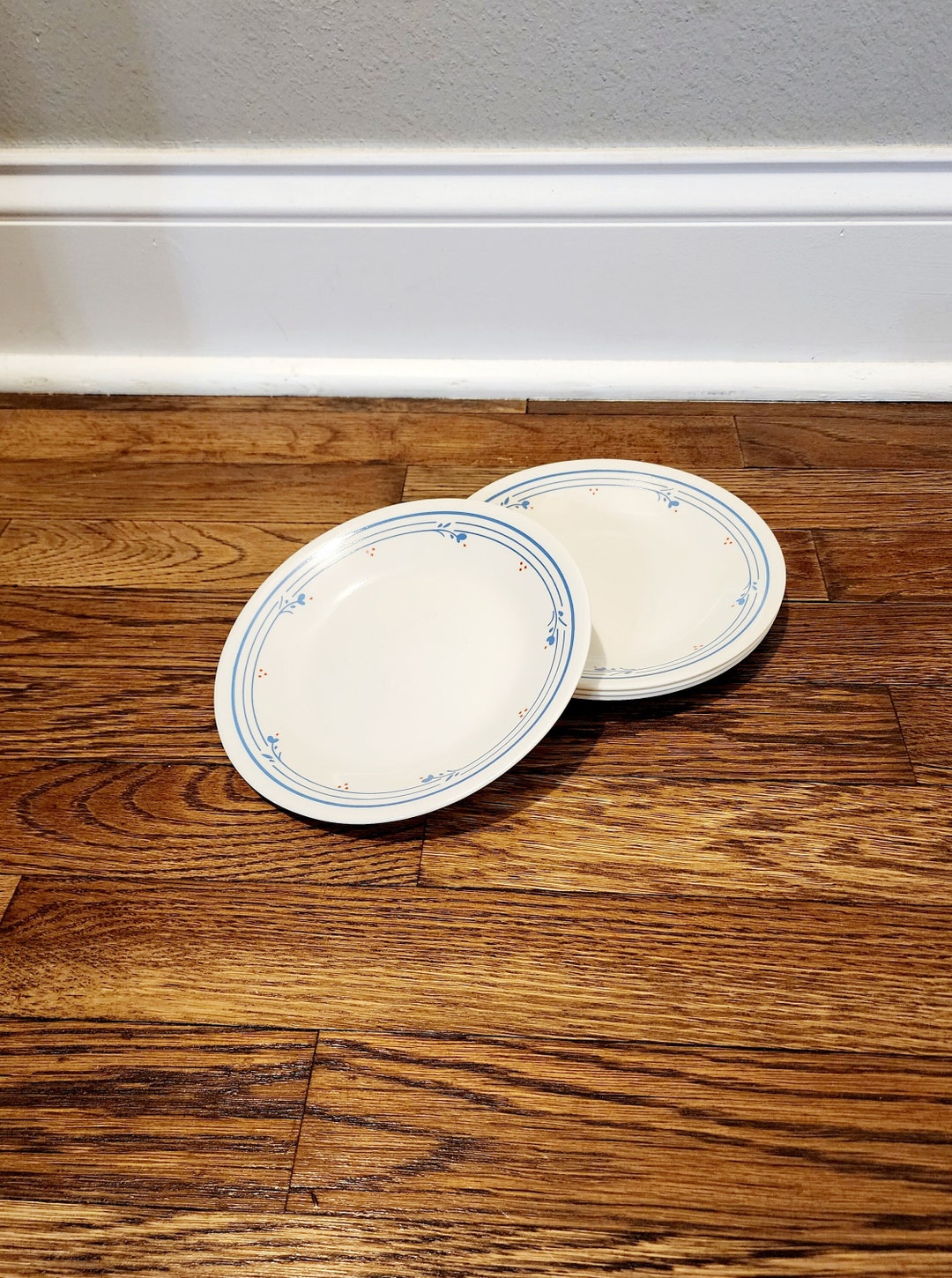 Corelle Country Violets Set of 4 Bread and Butter Plates - Etsy