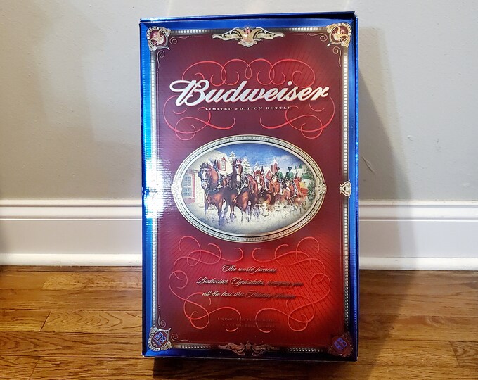 Budweiser Millennium Limited Edition Glass and Bottle Decanter Set - Etsy