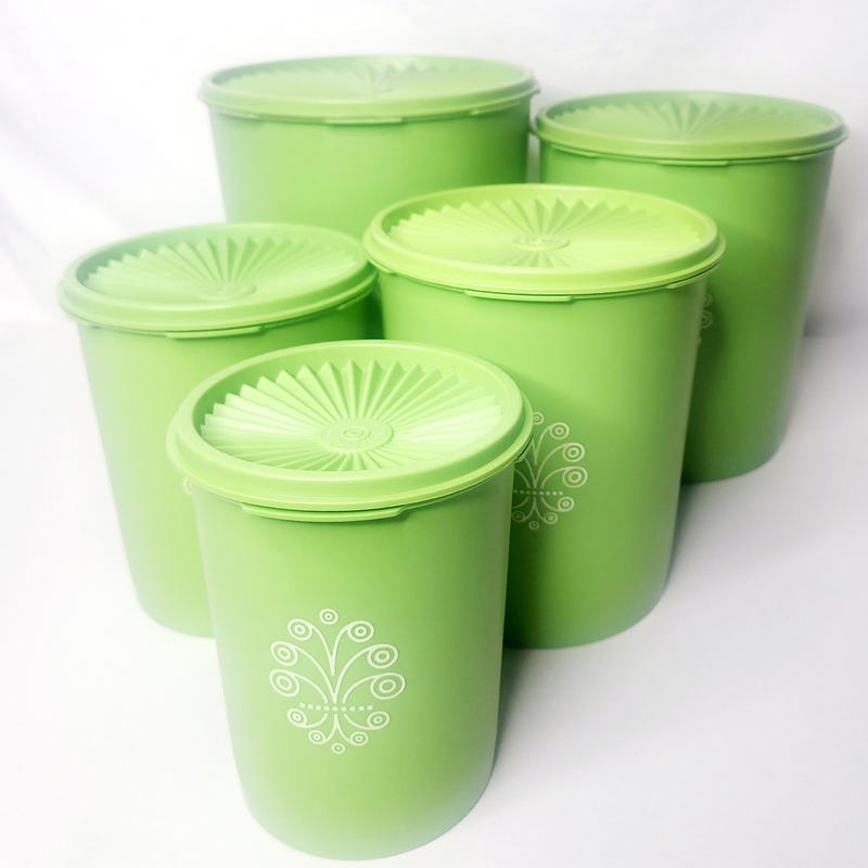 Tupperware Canister - Etsy