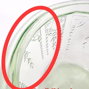 Anchor Hocking Princess Green Uranium Cookie Jar With Lid Glows ...