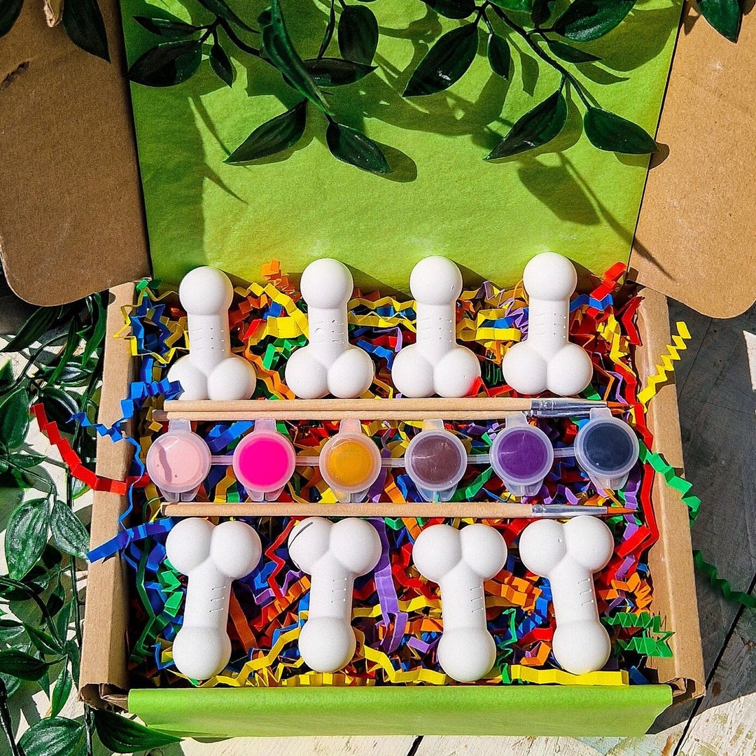 Paint Your Own Pecker Pack | Hen Party | Craft Kit | Party Gift ...