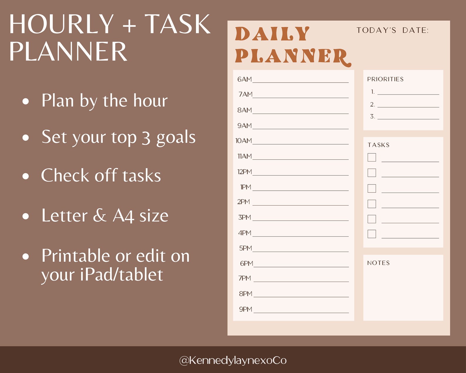 Daily Planner Set | Daily Calendar | Daily Planner | Gratitude Journal ...