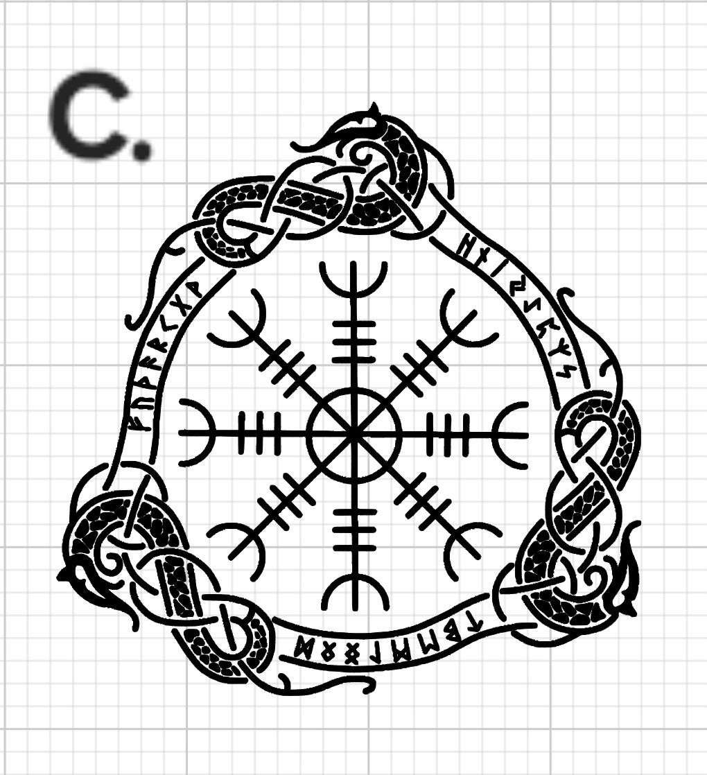 Viking Themed Decal - Etsy