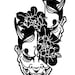 Hannya Mask Decal - Etsy