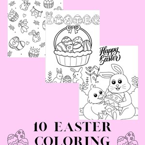 Printable Easter Coloring Worksheet for Kids – Fun Easter Activities ...