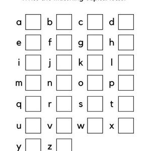 Digital/printable 80-page Kindergarten Alphabet Worksheet Bundle ...