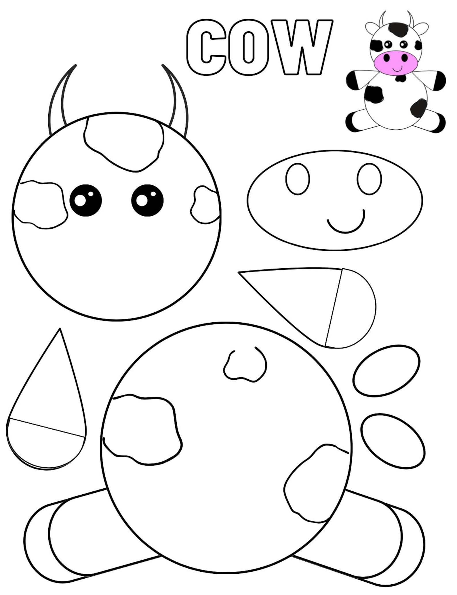 15 Fun Animal Cut and Paste Printables for Kids|diy Crafts and ...