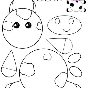 15 Fun Animal Cut and Paste Printables for Kids|diy Crafts and ...