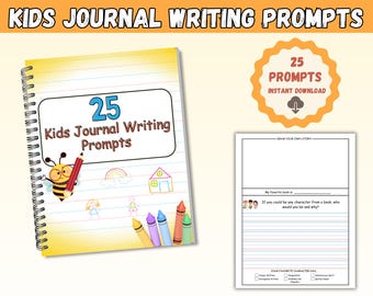 25 Kids Journal Writing Prompts Fun Creative Writing Activities ...