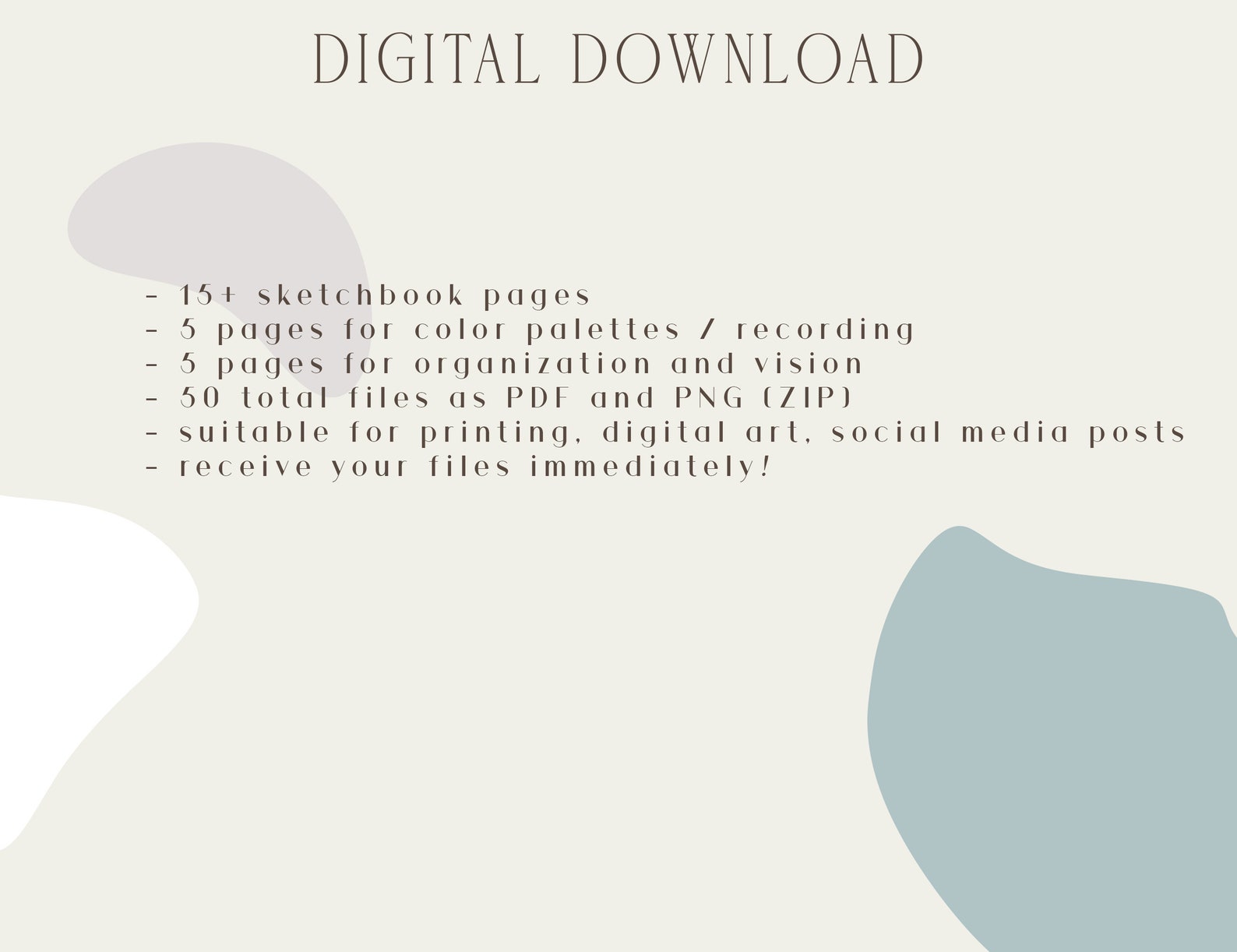 Artist Portfolio, Planner & Sketchbook Templates W/ Art Quotes 50 ...