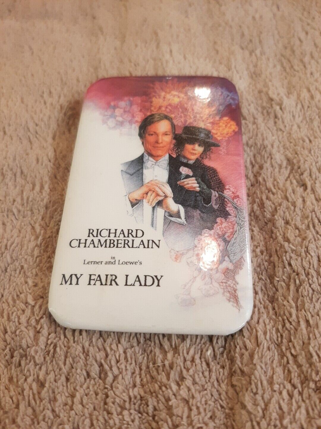 1993 Richard Chamberlain My Fair Lady Broadway Pin, Lerner and Loewe's ...