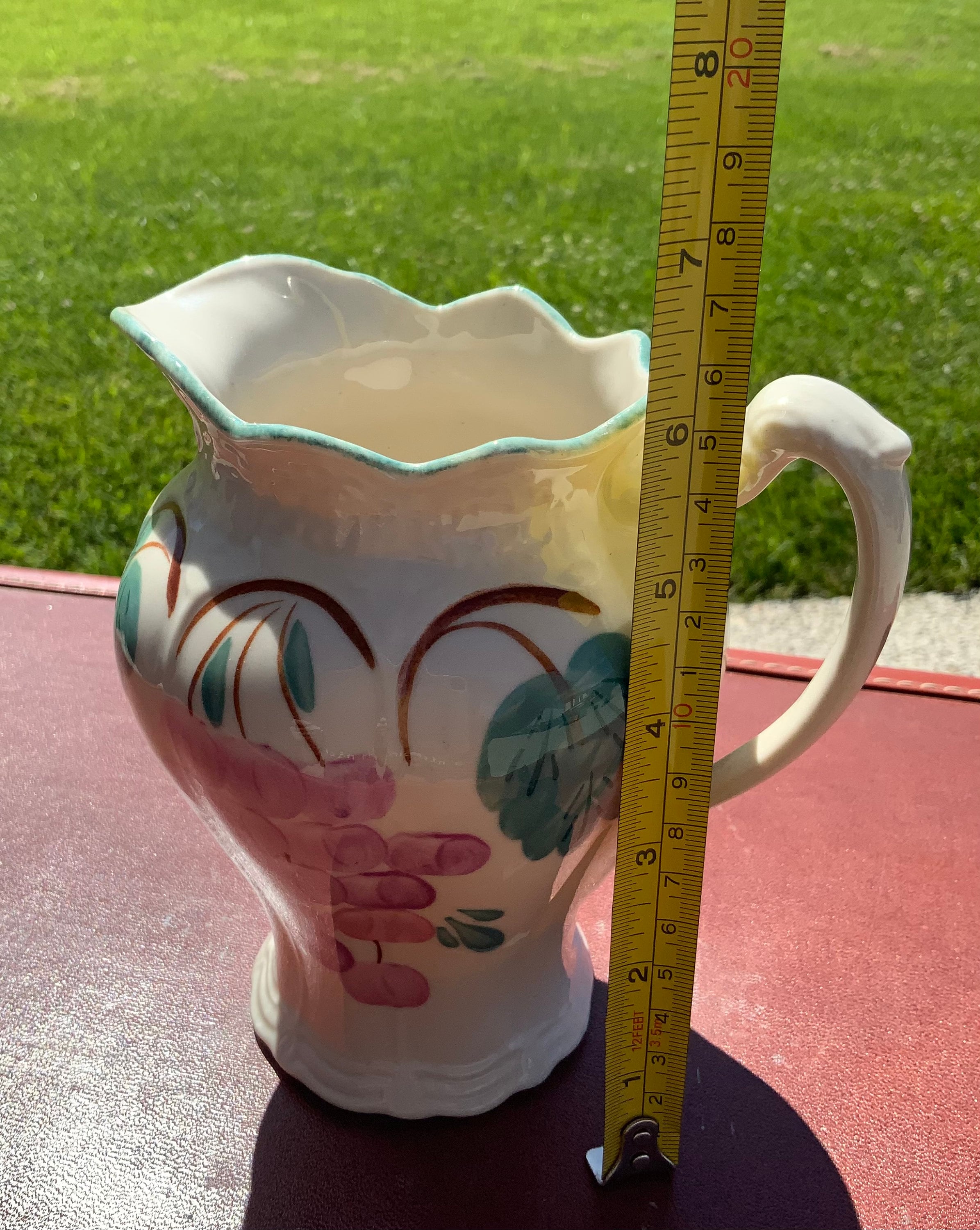 Vintage Hand Painted Grape Cream Pitcher Blue Ridge Pottery - Etsy