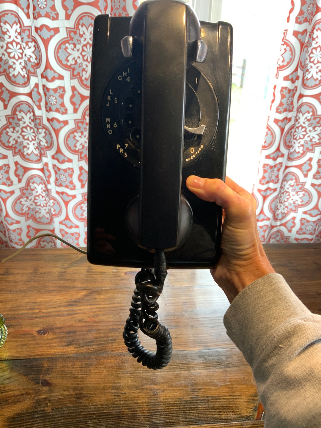 Vintage Bell System Rotary Wall Telephone - Etsy