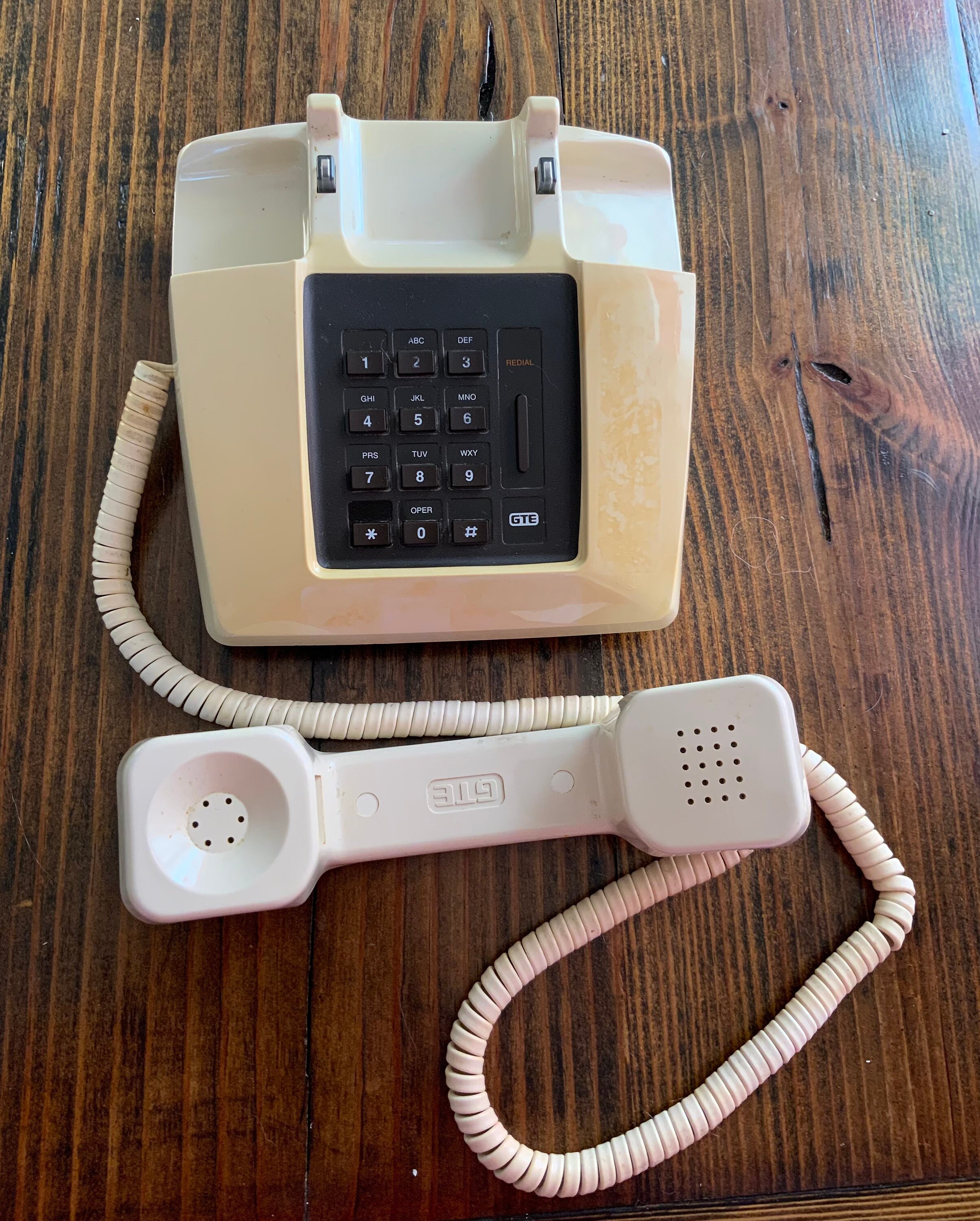 Vintage Slimline Office Desk Push Button Telephone - Etsy