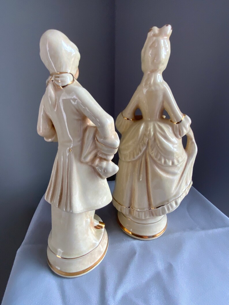 Vintage Victorian Coventry Porcelain Courting Couple Set, USA, 1950s - Etsy